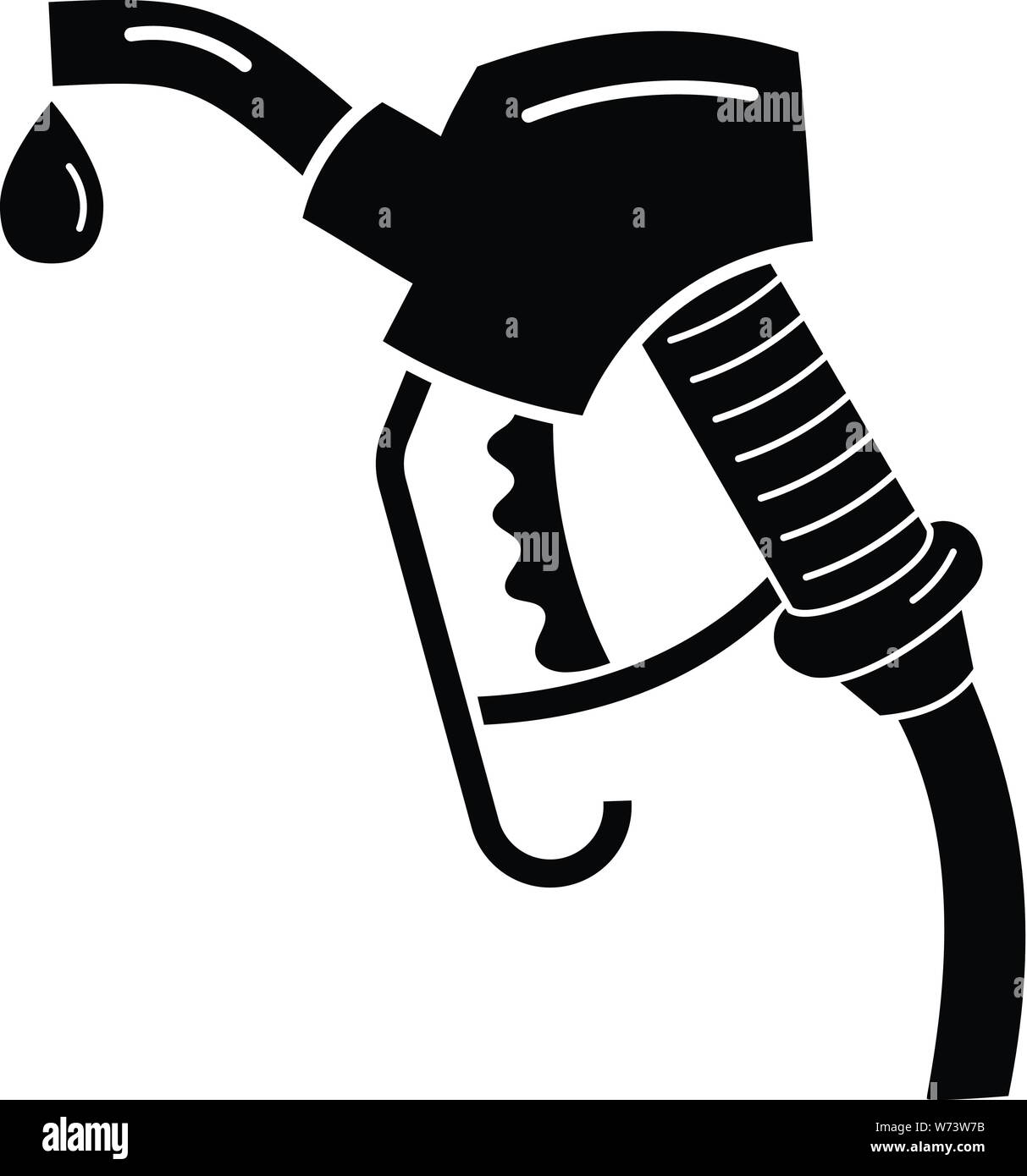 Pistol handle black Black and White Stock Photos & Images - Alamy