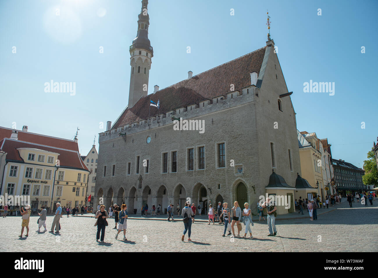 Tallinn Main Square Estonia High Resolution Stock Photography and ...