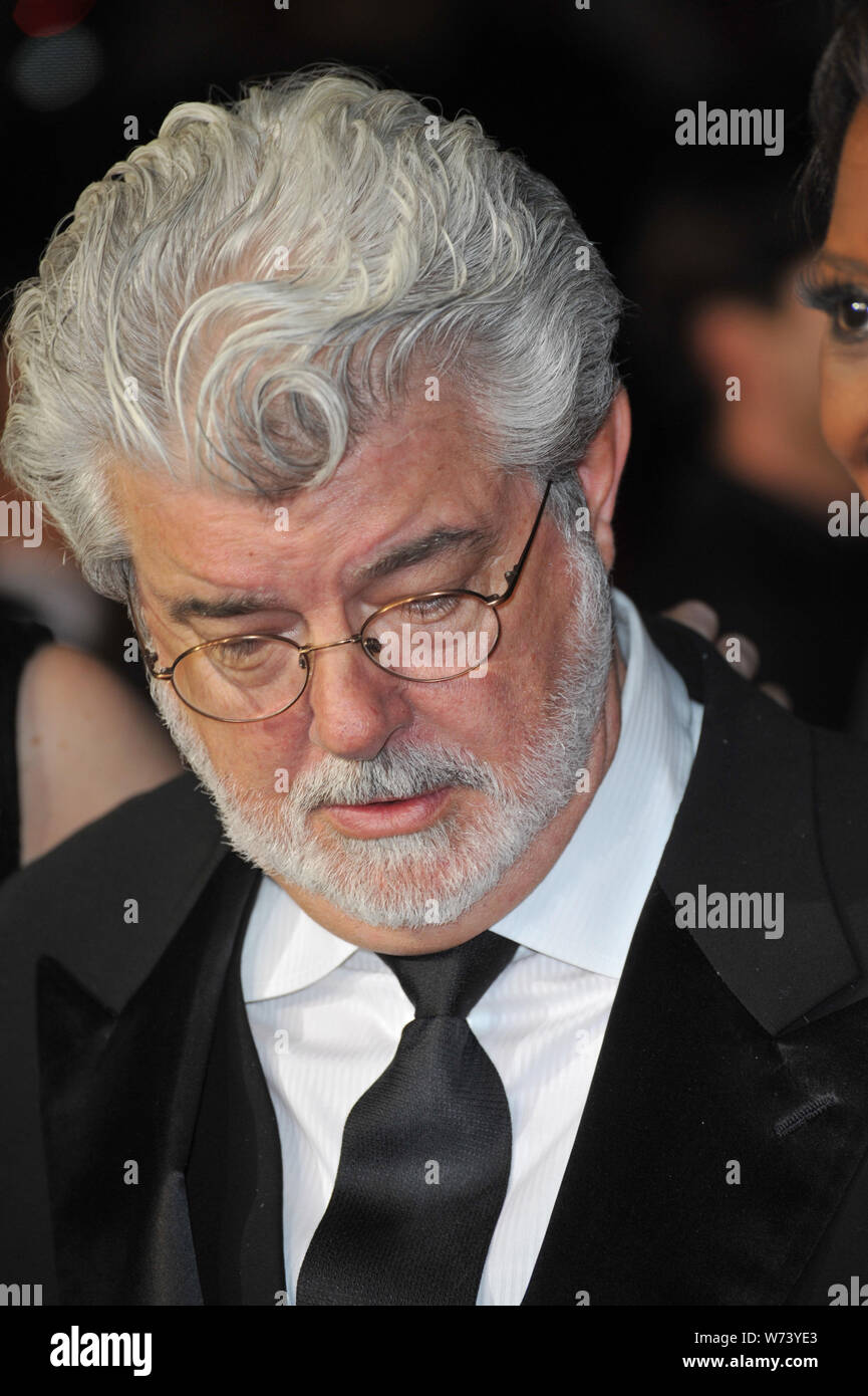 George lucas cannes film festival wall street premiere hi-res stock ...