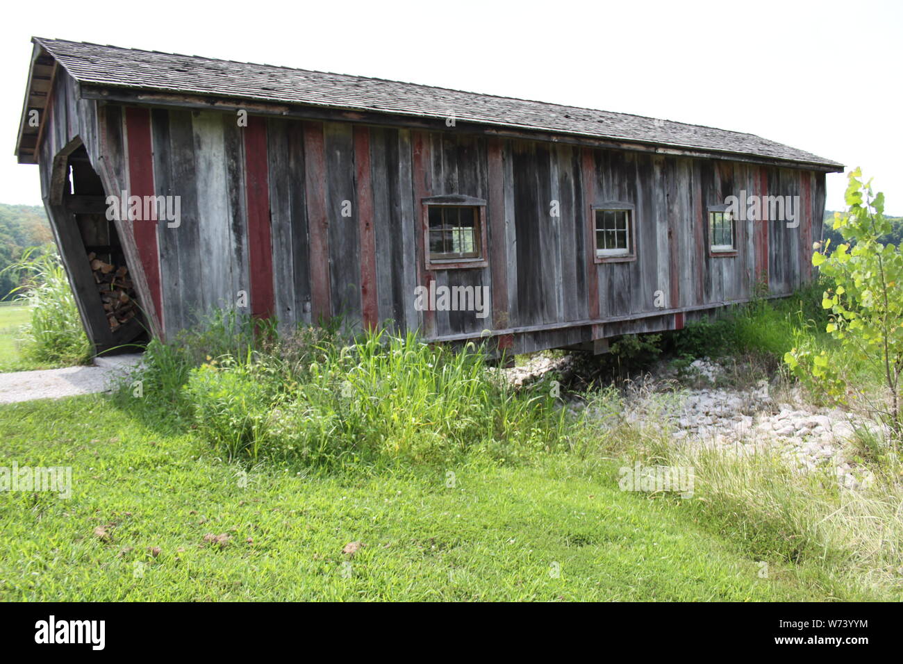 1800's Covered Bridge Stock Photo - Alamy