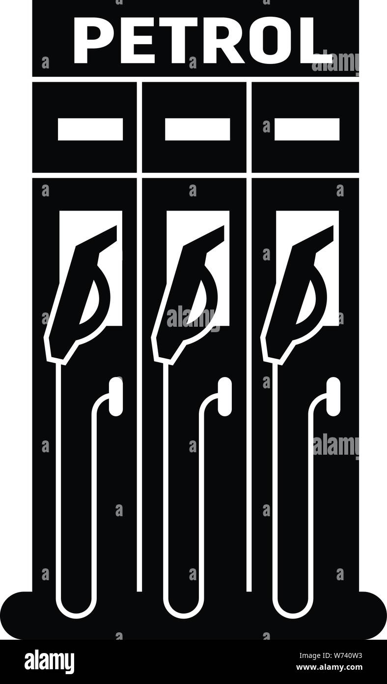 Petrol fuel pistol icon, simple style Stock Vector Image & Art - Alamy