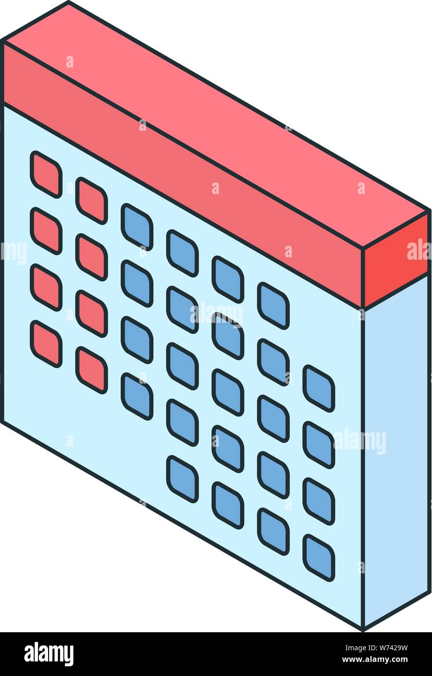 Isometric hand website page Cut Out Stock Images & Pictures - Alamy