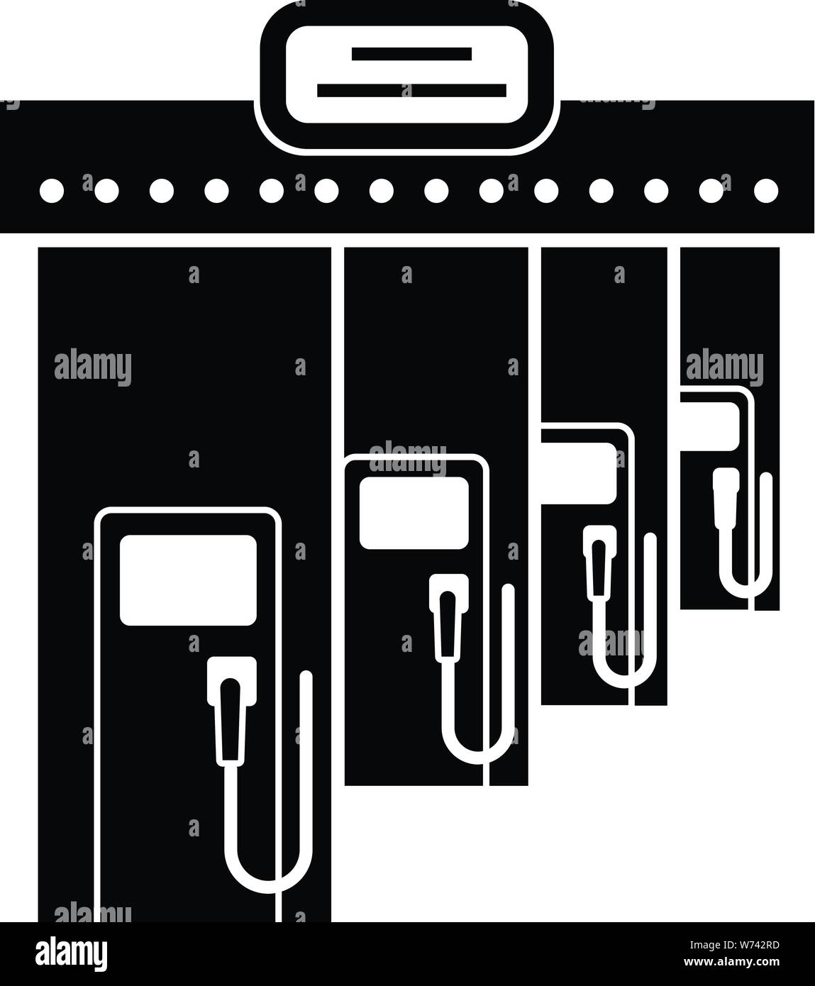 Gas petrol fill icon, simple style Stock Vector Image & Art - Alamy