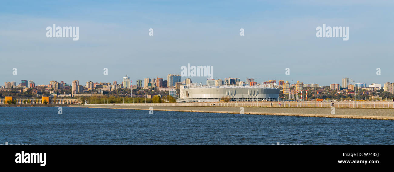 Russia, Rostov-on-Don - August 20, 2017: Football stadium Rostov Arena ...
