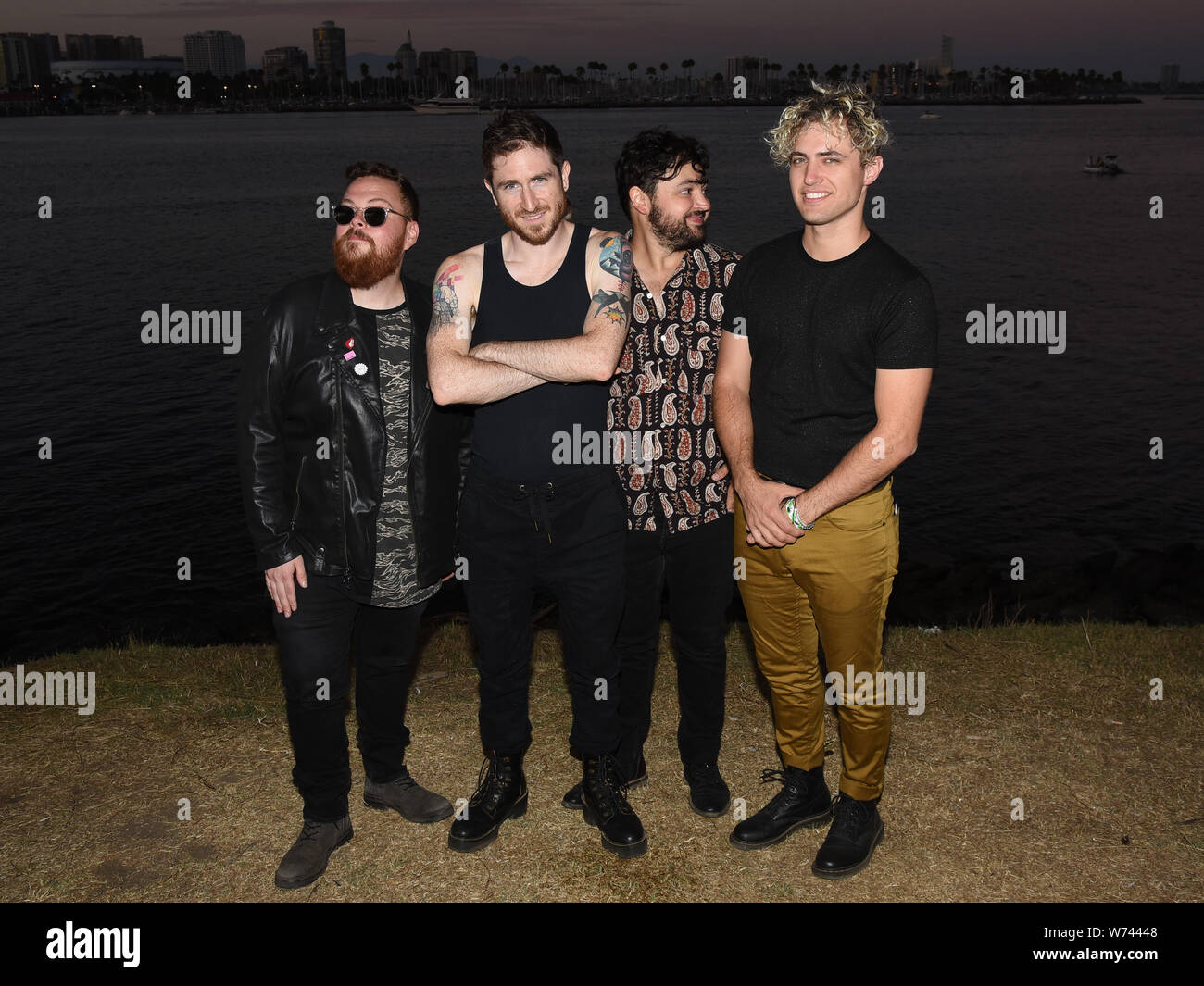 Long Beach, California, USA. 3rd Aug 2019. Sean Waugaman, Nicholas ...