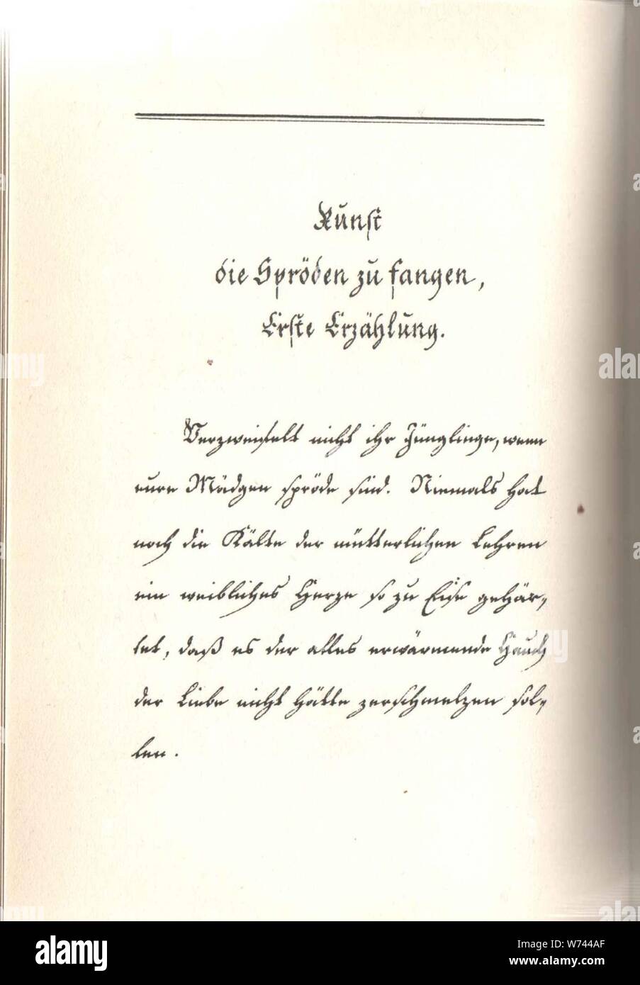 Annette manuskript hi-res stock photography and images - Alamy