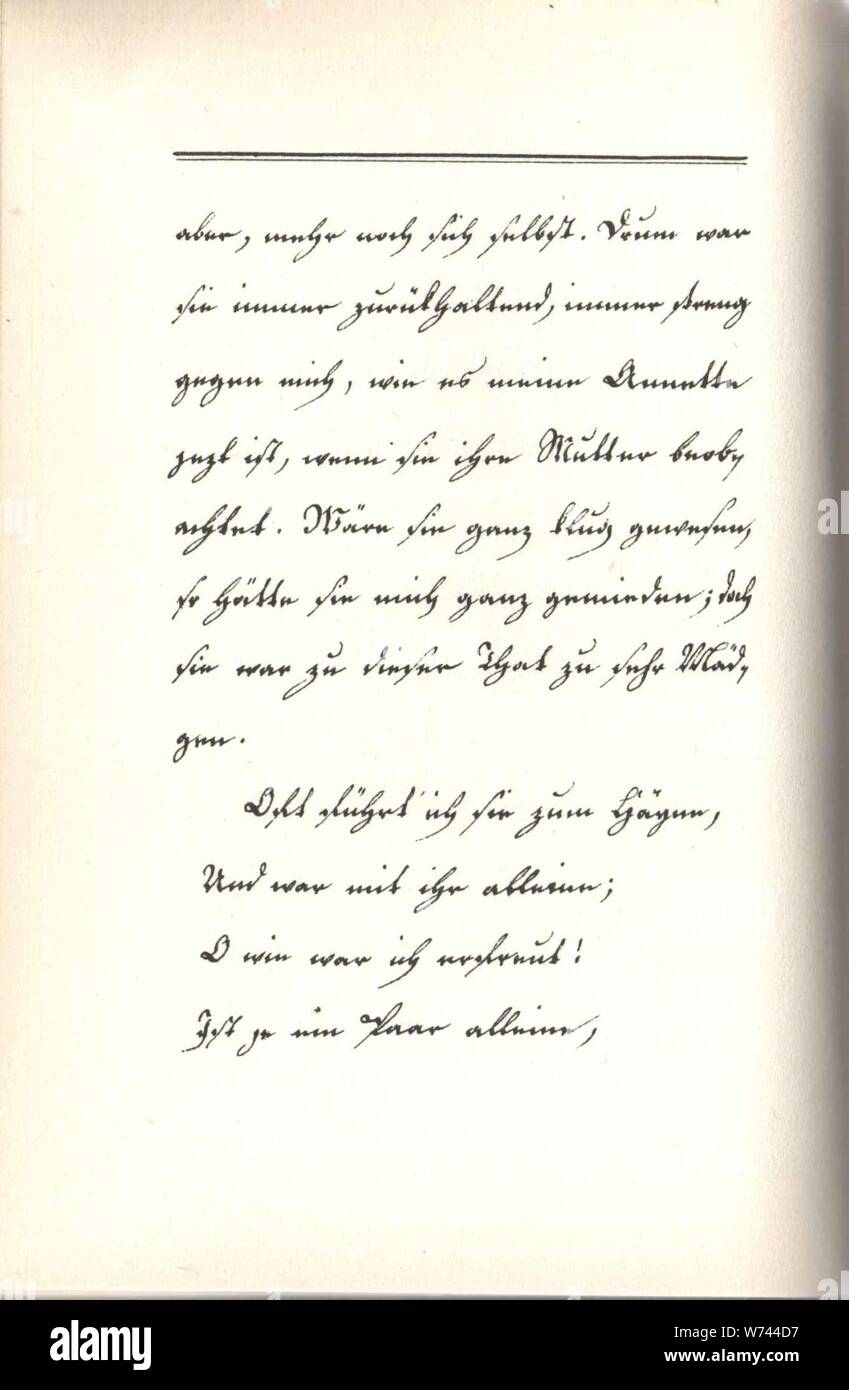 Annette manuskript hi-res stock photography and images - Alamy