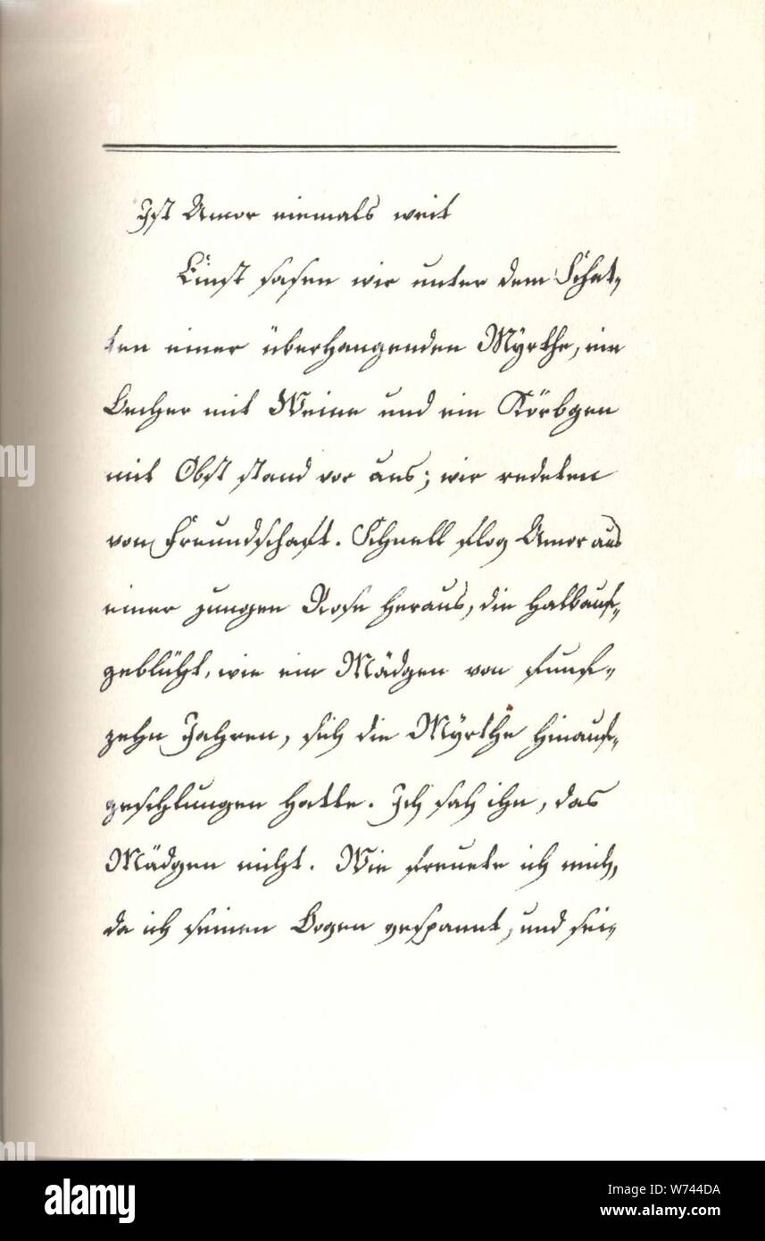 Annette manuskript hi-res stock photography and images - Alamy