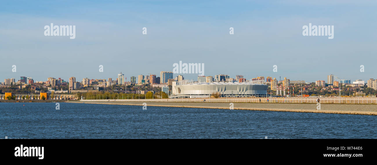 Russia, Rostov-on-Don - August 20, 2017: Football stadium Rostov Arena ...