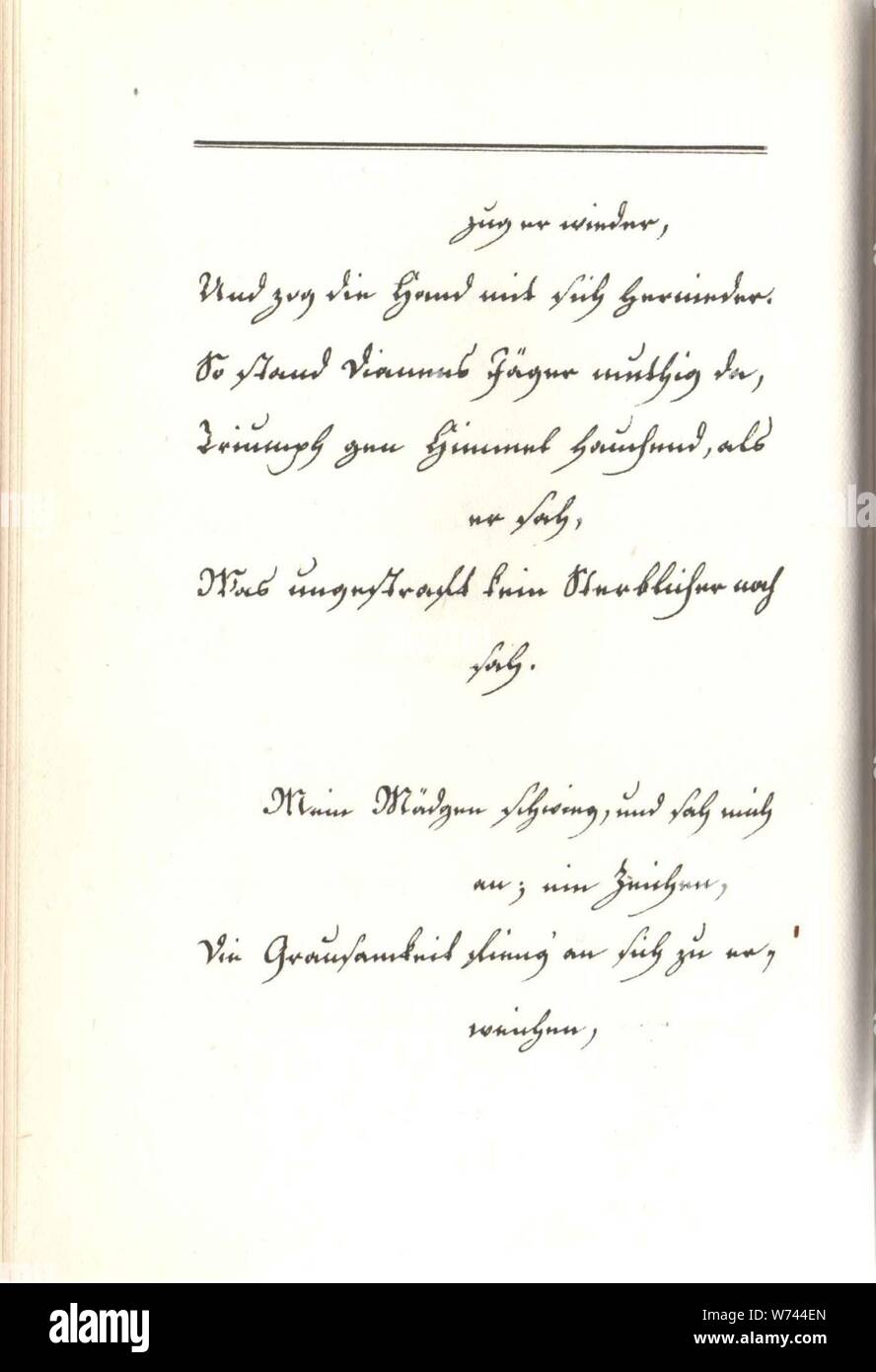 Annette manuskript hi-res stock photography and images - Alamy