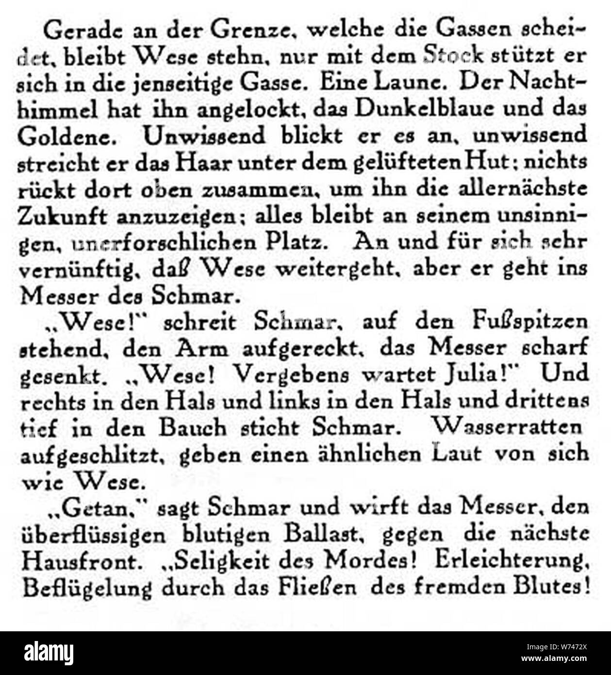 Brudermord Black and White Stock Photos & Images - Alamy