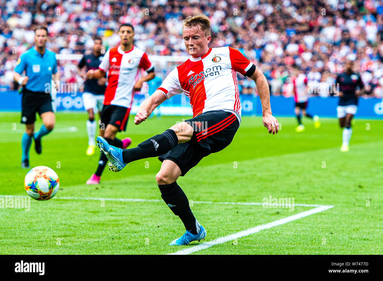 4 augustus 2019 Rotterdam, The Netherlands Soccer Dutch Eredivisie ...