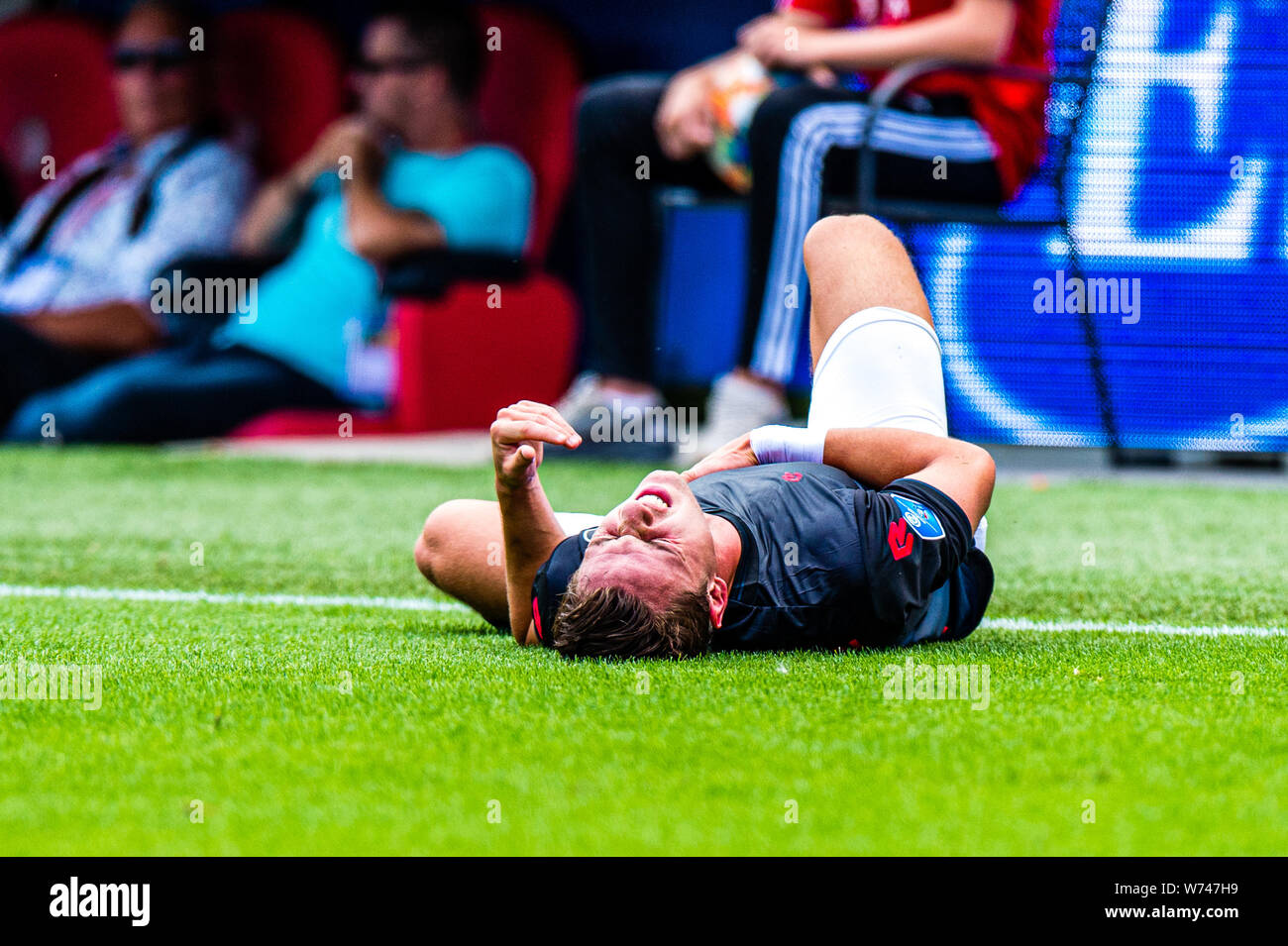 4 augustus 2019 Rotterdam, The Netherlands Soccer Dutch Eredivisie ...