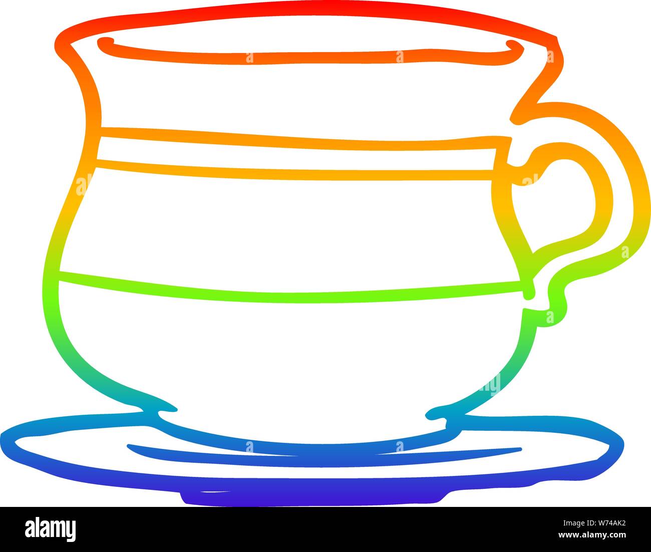 Rainbow tea Cut Out Stock Images & Pictures - Alamy