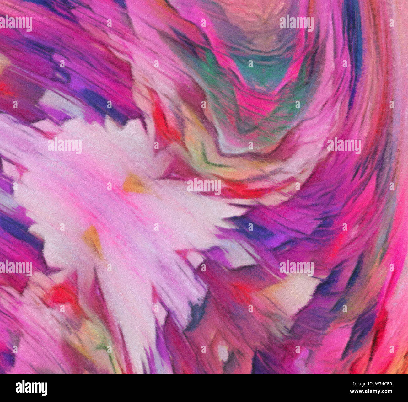 Abstract modern art pattern for creating cloth and fabric decor ...