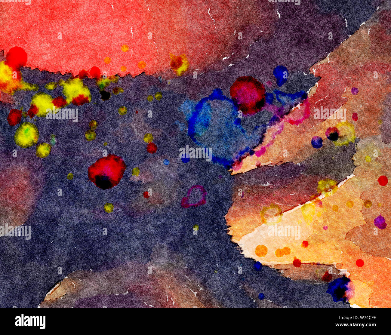 Abstract modern art pattern for creating cloth and fabric decor ...