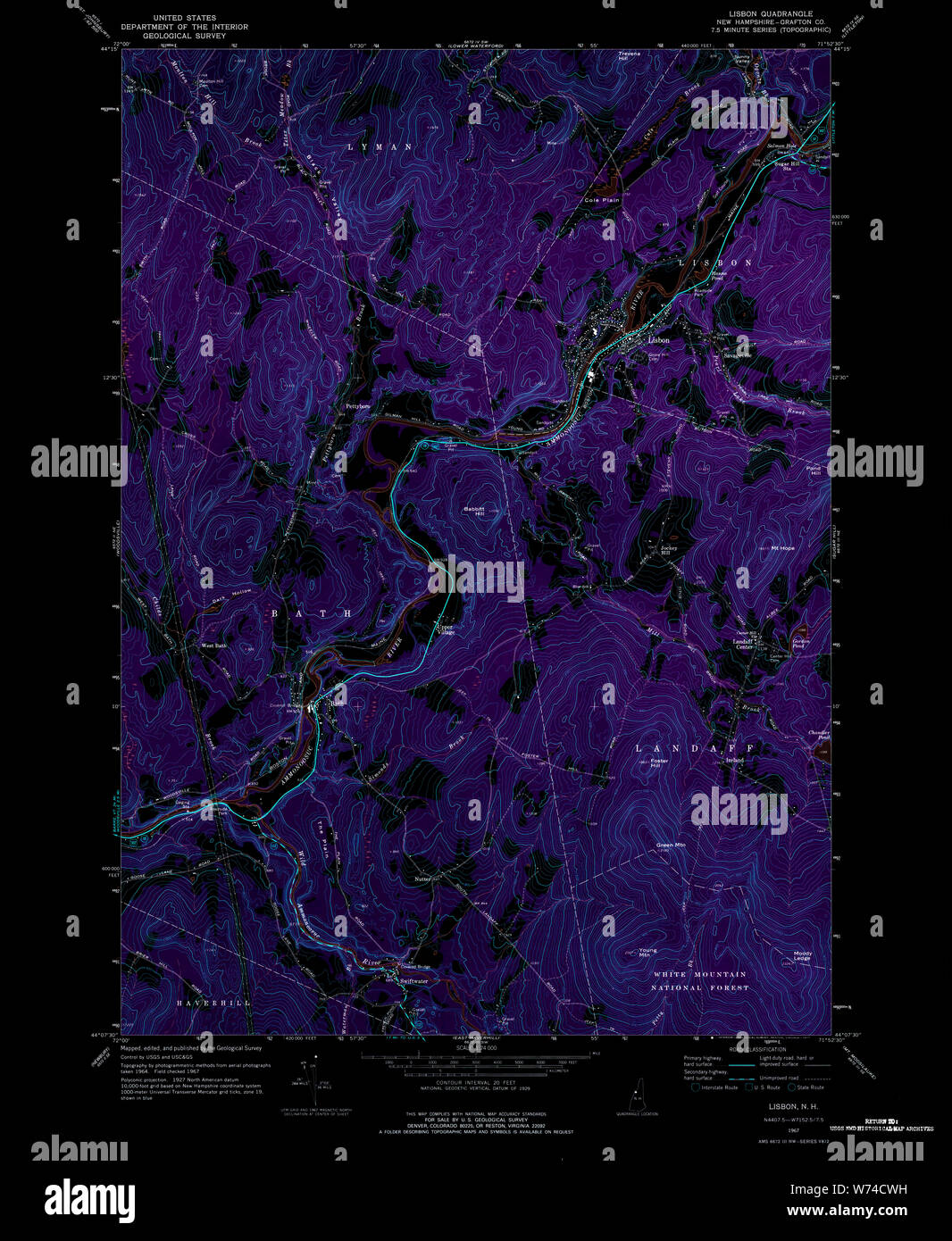 Map of new lisbon hi-res stock photography and images - Alamy