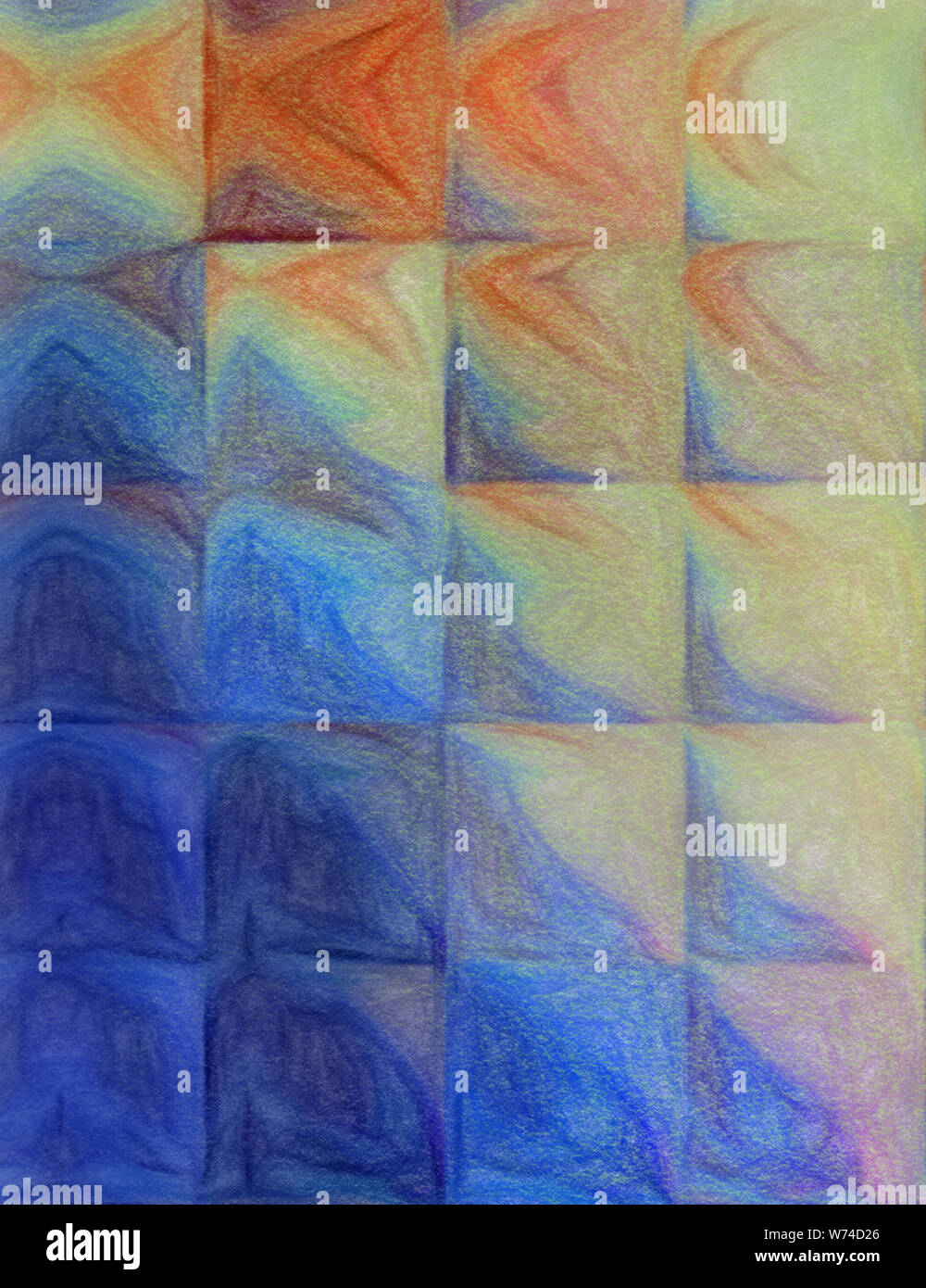 Abstract modern art pattern for creating cloth and fabric decor ...