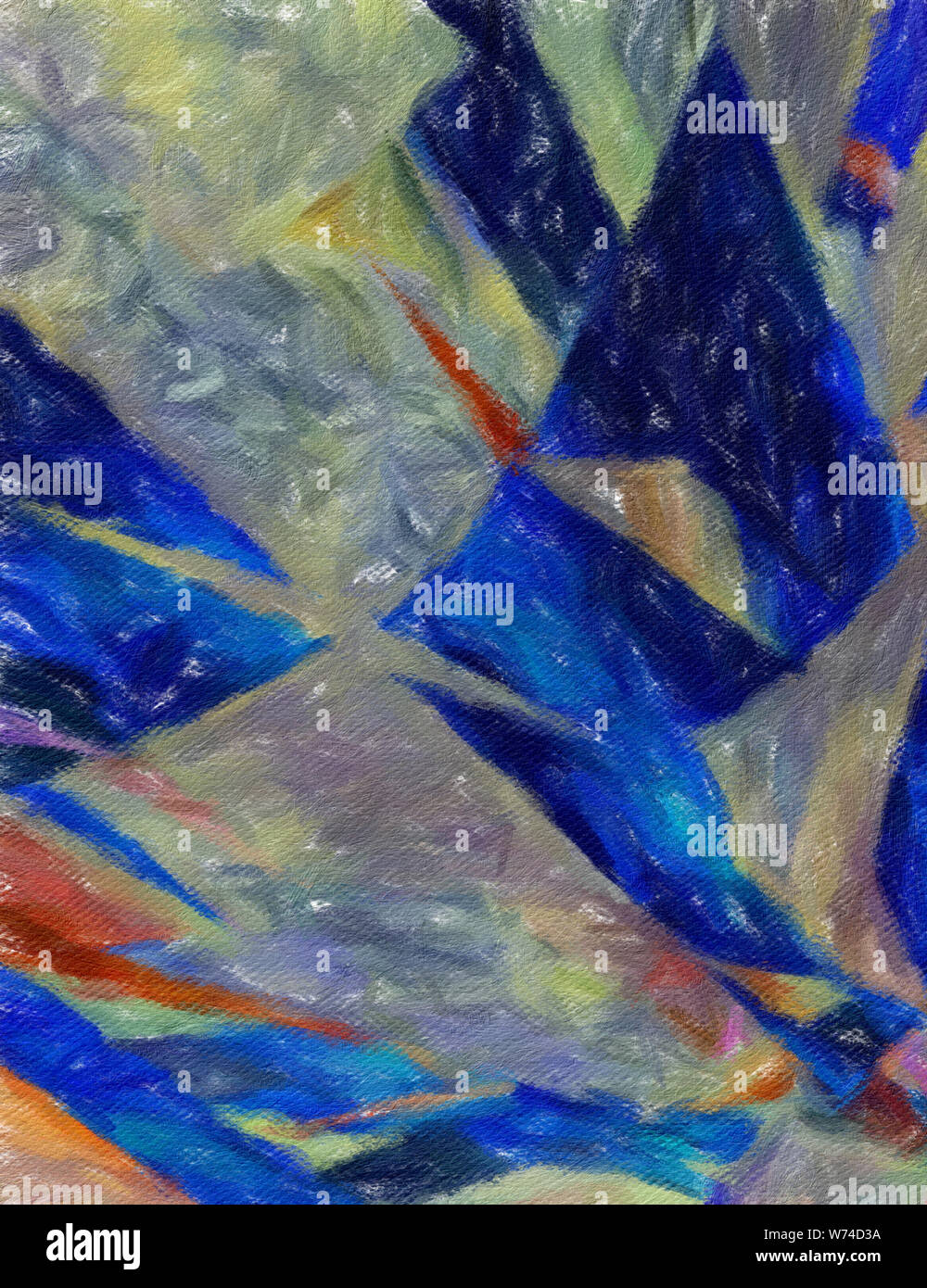 Abstract modern art pattern for creating cloth and fabric decor ...