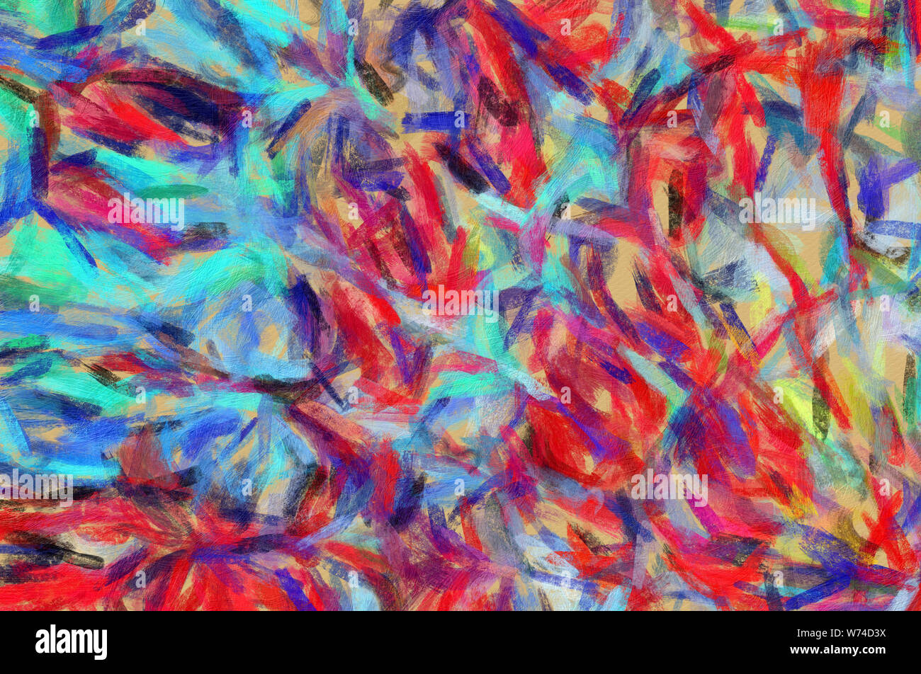 Abstract modern art pattern for creating cloth and fabric decor ...