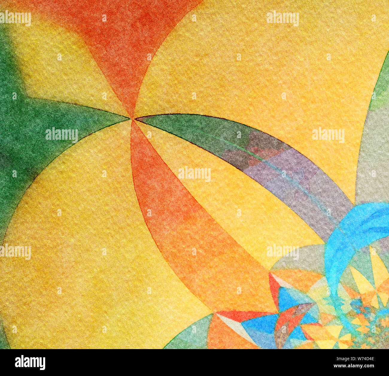 Abstract modern art pattern for creating cloth and fabric decor ...