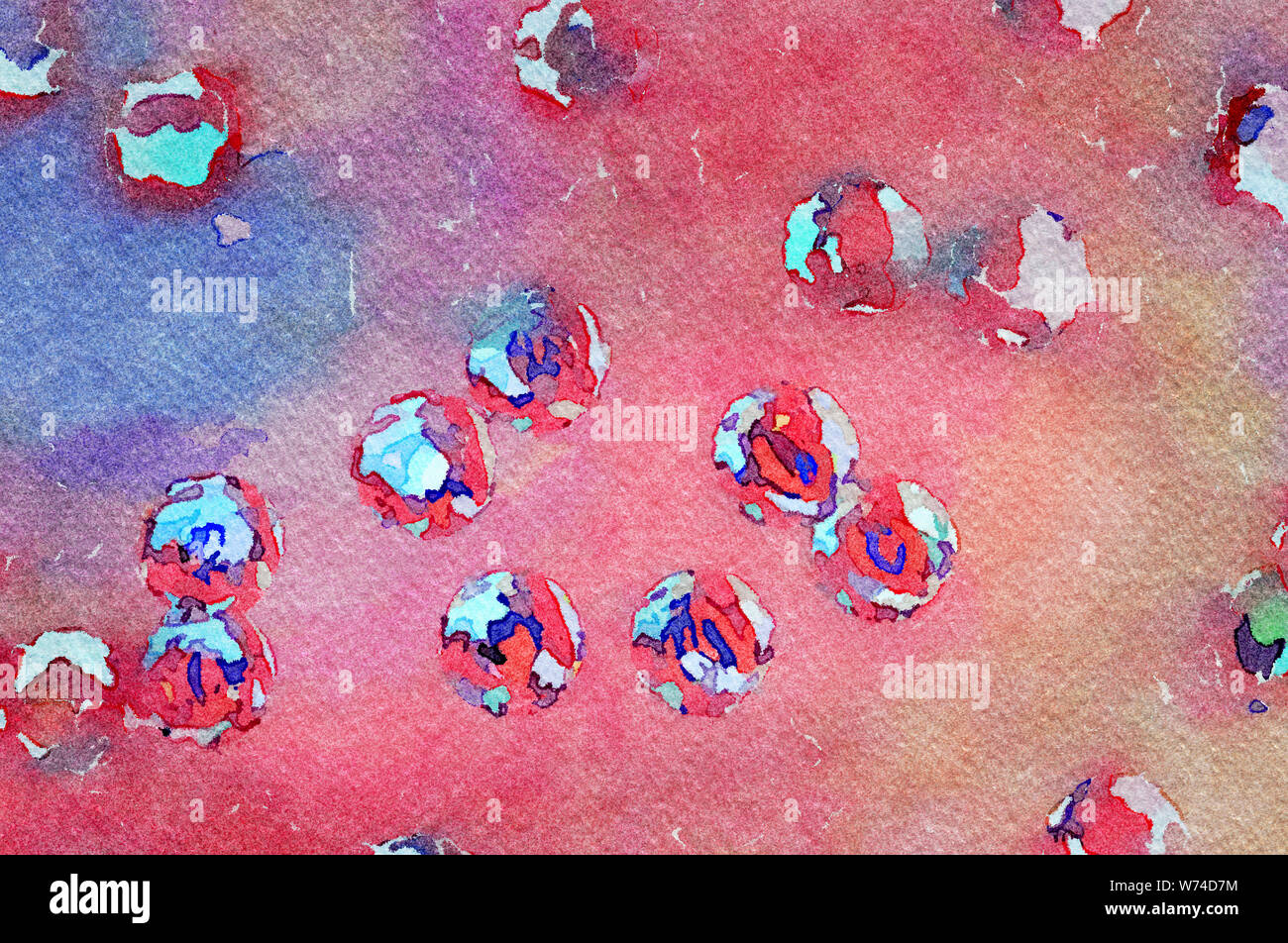 Abstract modern art pattern for creating cloth and fabric decor ...