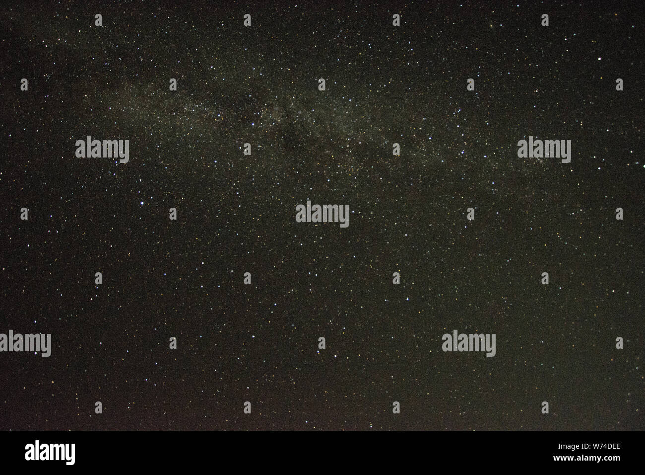 Stars above Pawnee National Grassland in Weld County, Colorado, USA ...