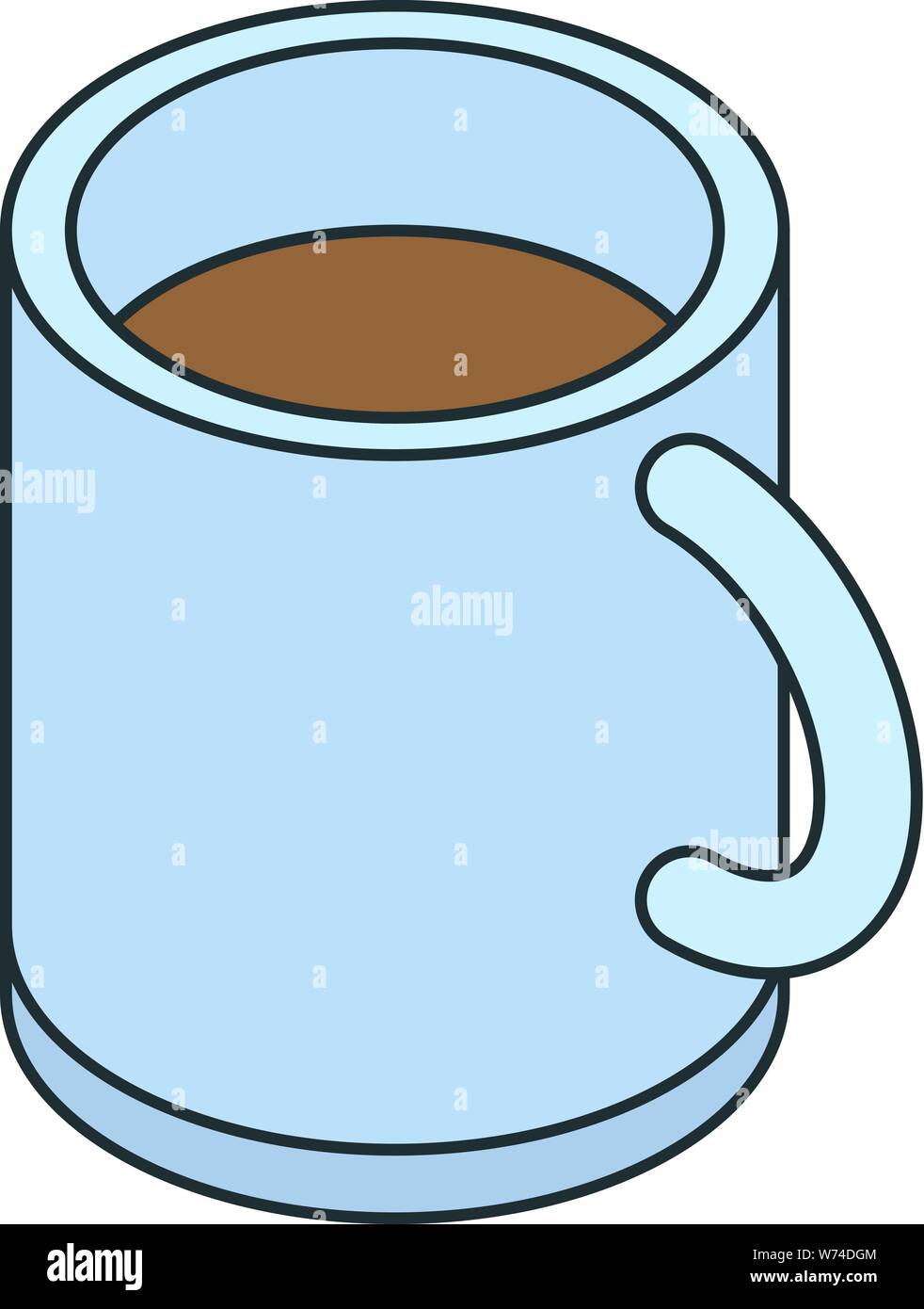Coffee mug icon, isometric style Stock Vector Image & Art - Alamy