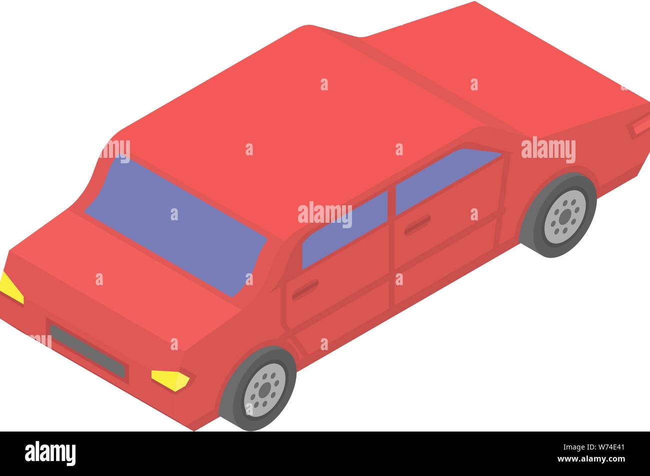 Classic american sedan Stock Vector Images - Alamy