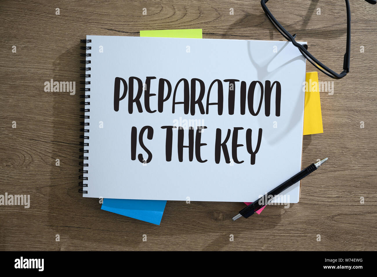 Preparation is the key to success hi-res stock photography and images ...