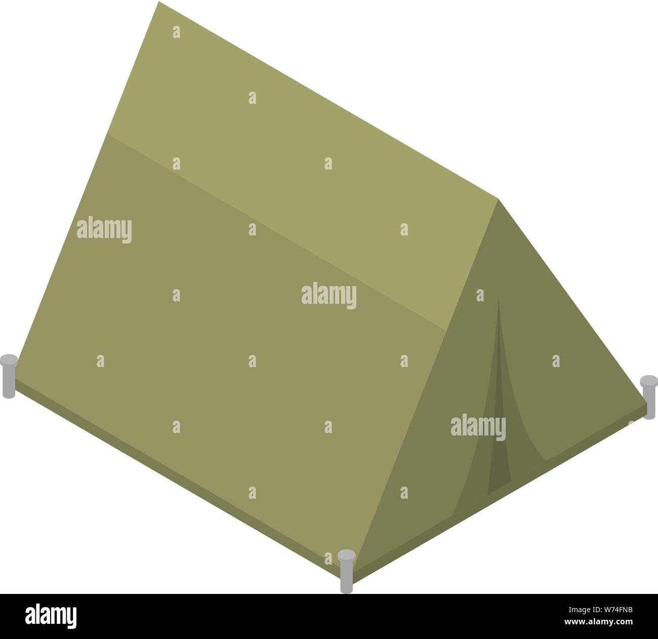 Green army tent Stock Vector Images - Alamy