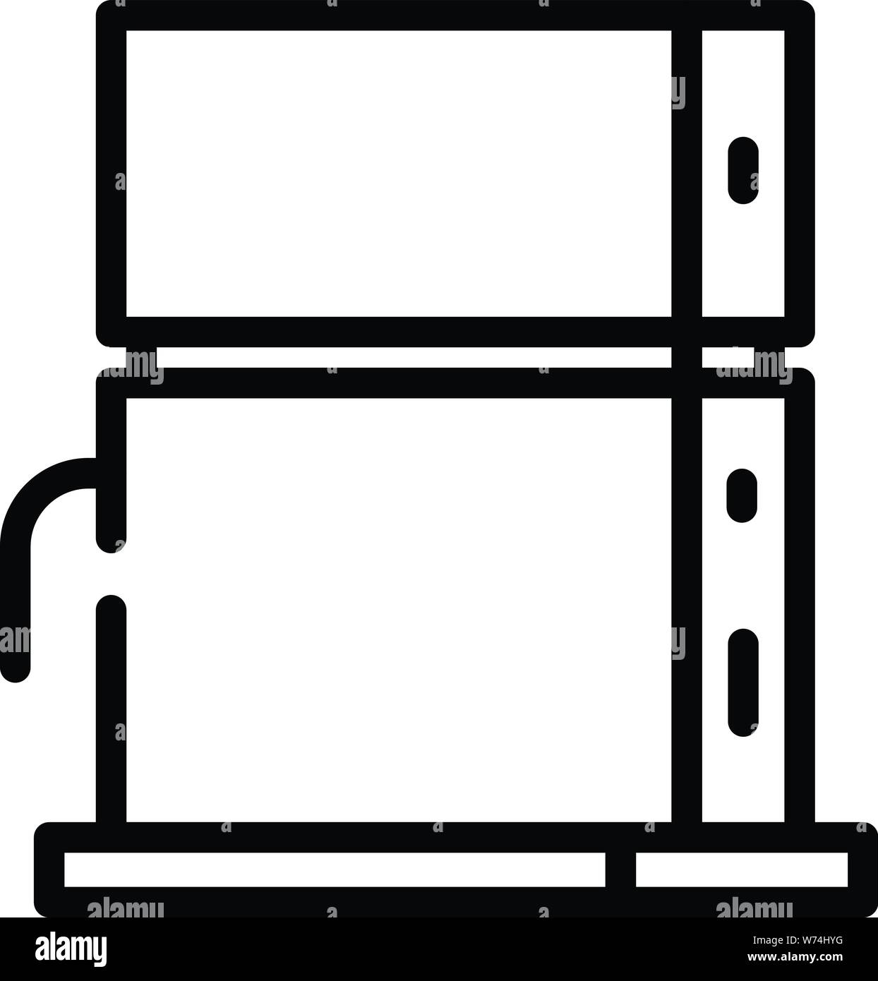 Modern gamepad icon outline Black and White Stock Photos & Images - Alamy