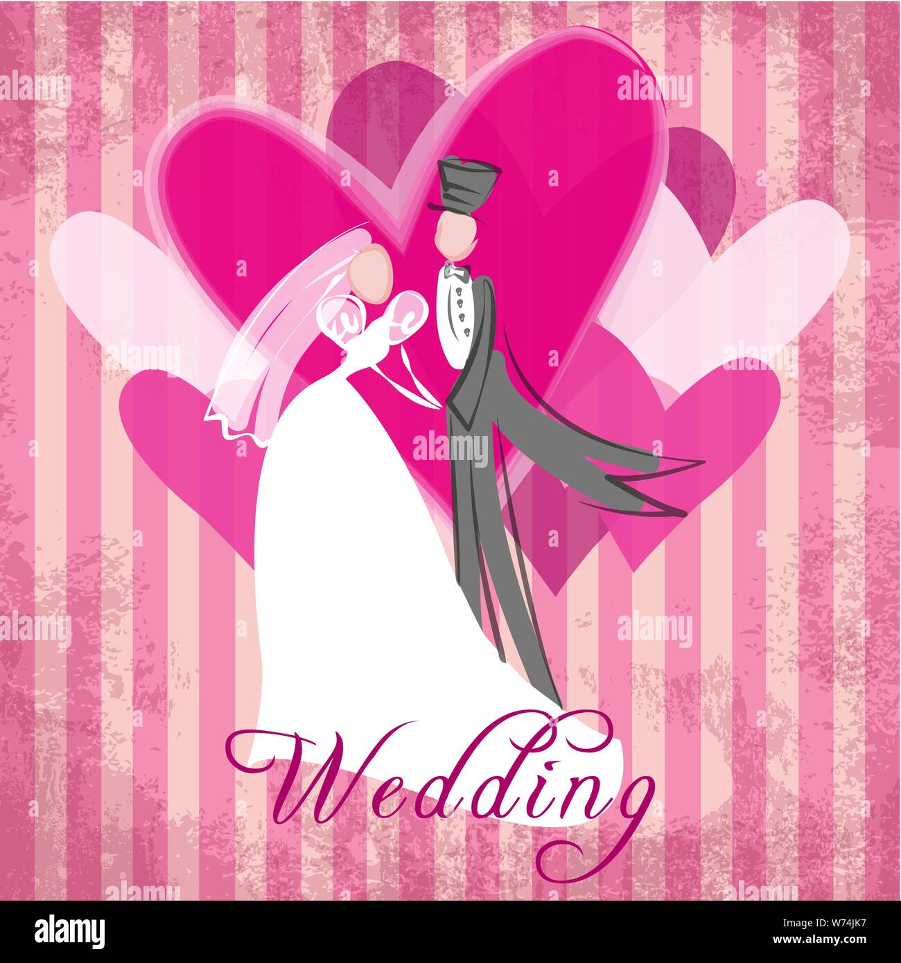 Wedding decoration ceremony Stock Vector Images - Alamy