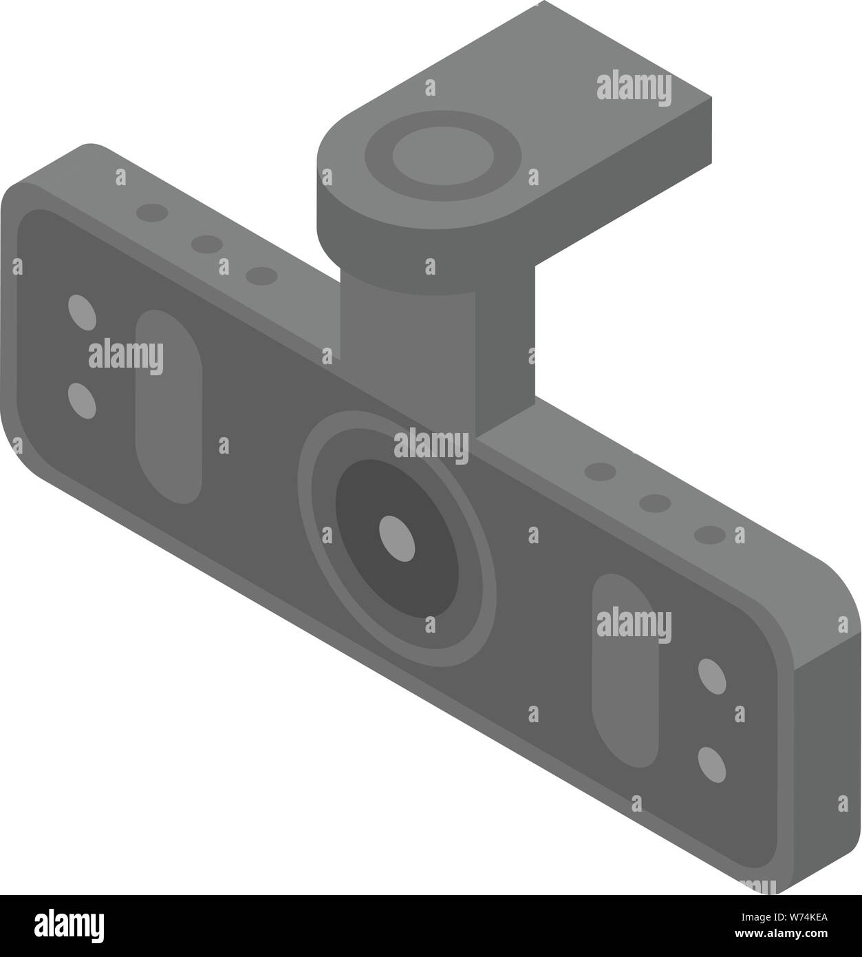 Car dashboard closeup view Stock Vector Images - Alamy