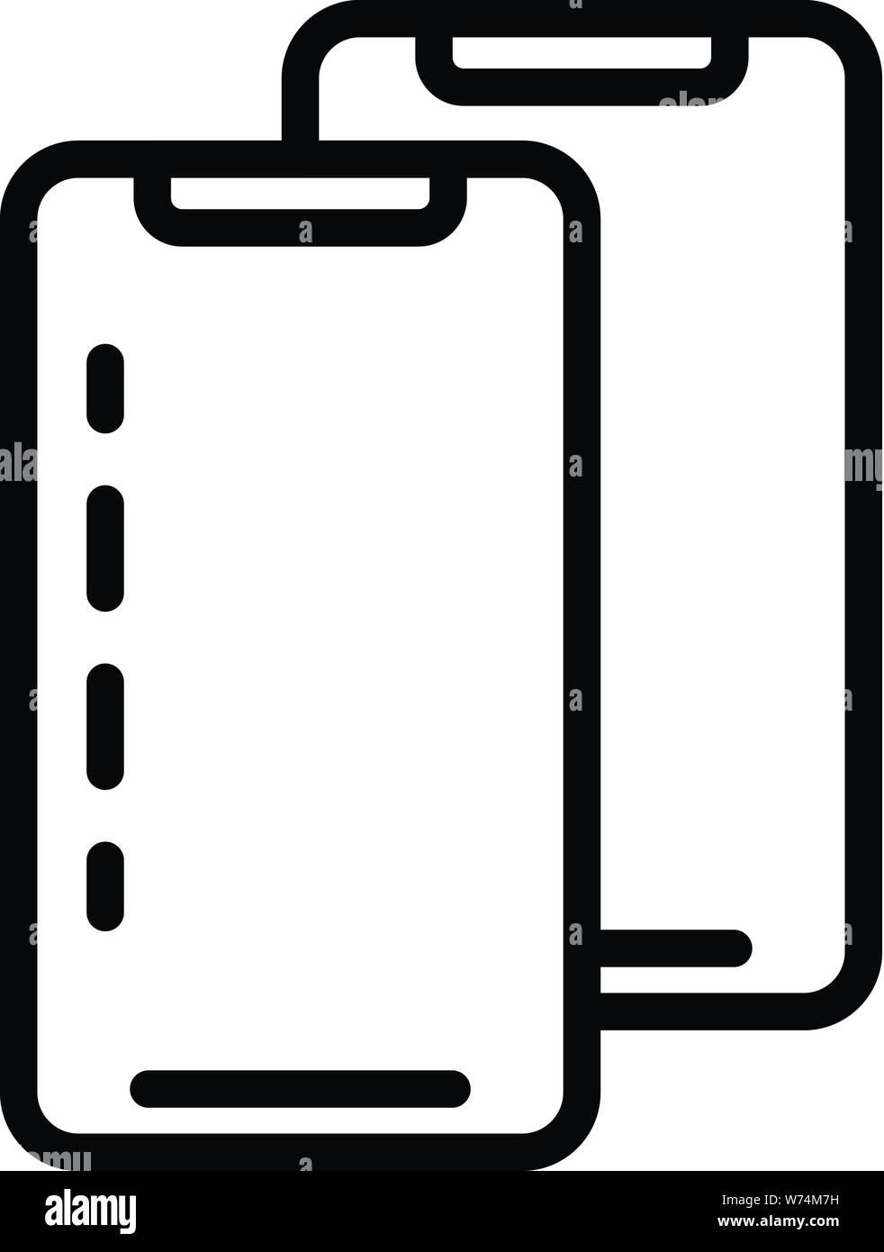 Iphone Outline Template