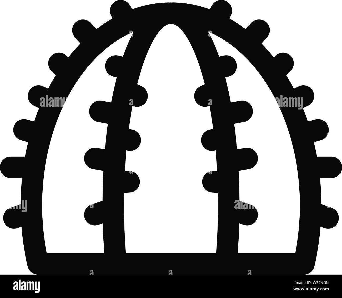 Barrel cactus plant Black and White Stock Photos & Images - Alamy