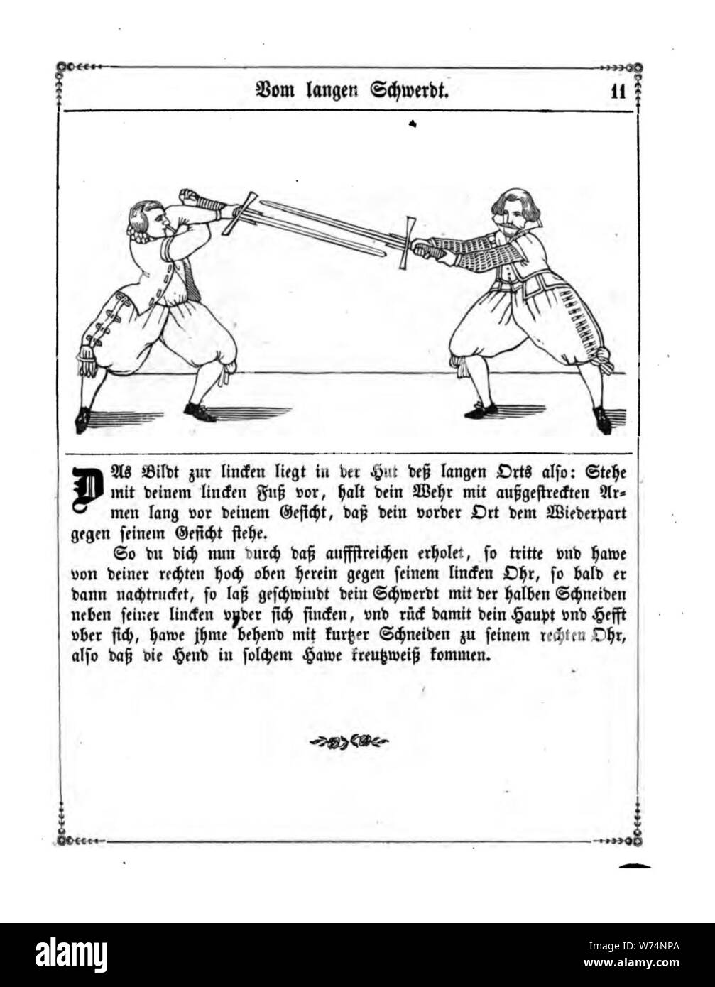 De Künstliches Fechtbuch (Scheible) 019 Stock Photo - Alamy