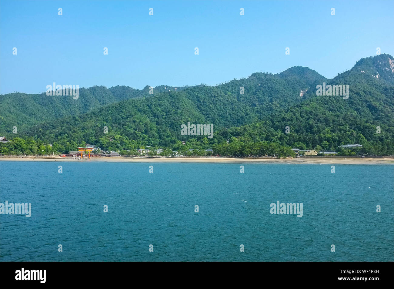 Itsukushima Miyajima Island, in Japan Stock Photo - Alamy