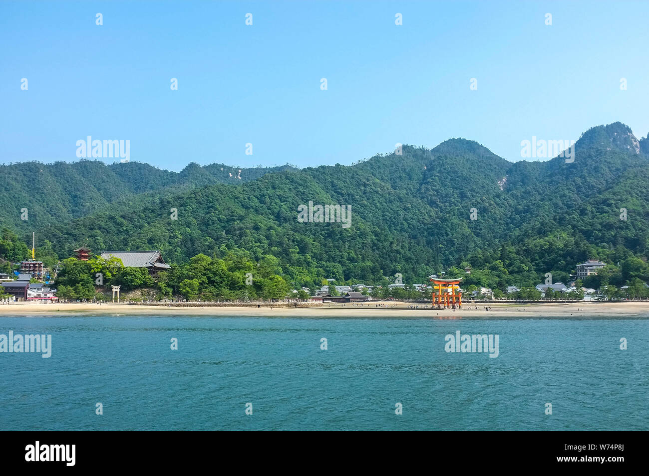 Itsukushima Miyajima Island, in Japan Stock Photo - Alamy