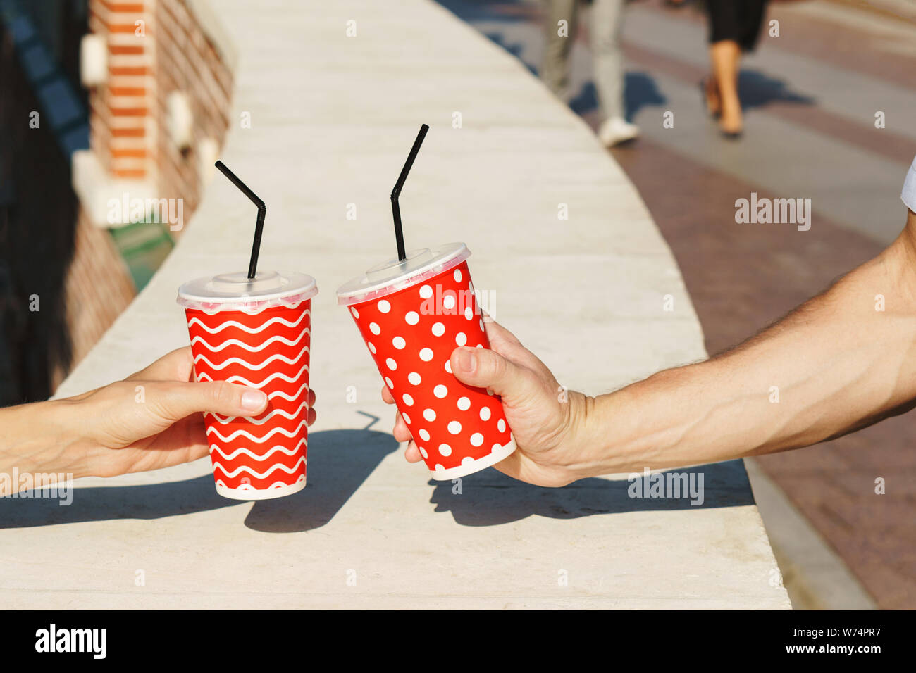 Wavy cups hi-res stock photography and images - Alamy