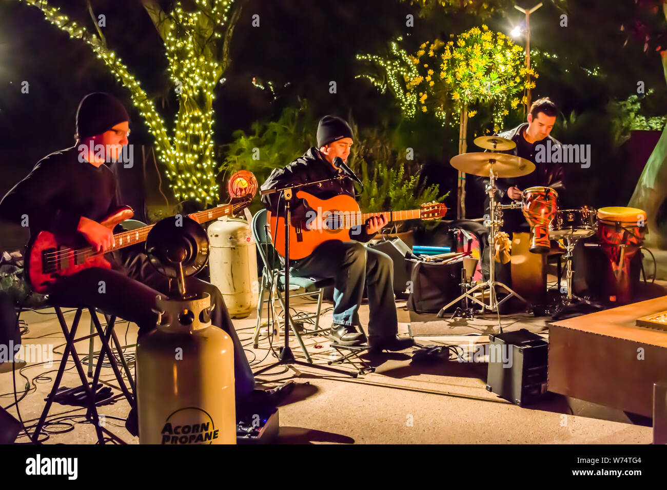 Desert Botanical Garden Musicians Stock Photo - Alamy