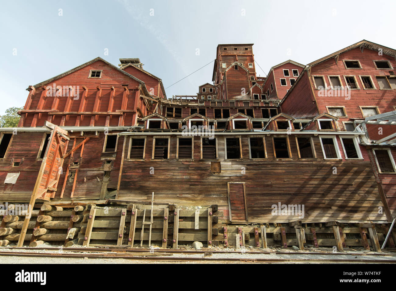 Kennecott Copper Mine in Alaska Stock Photo - Alamy