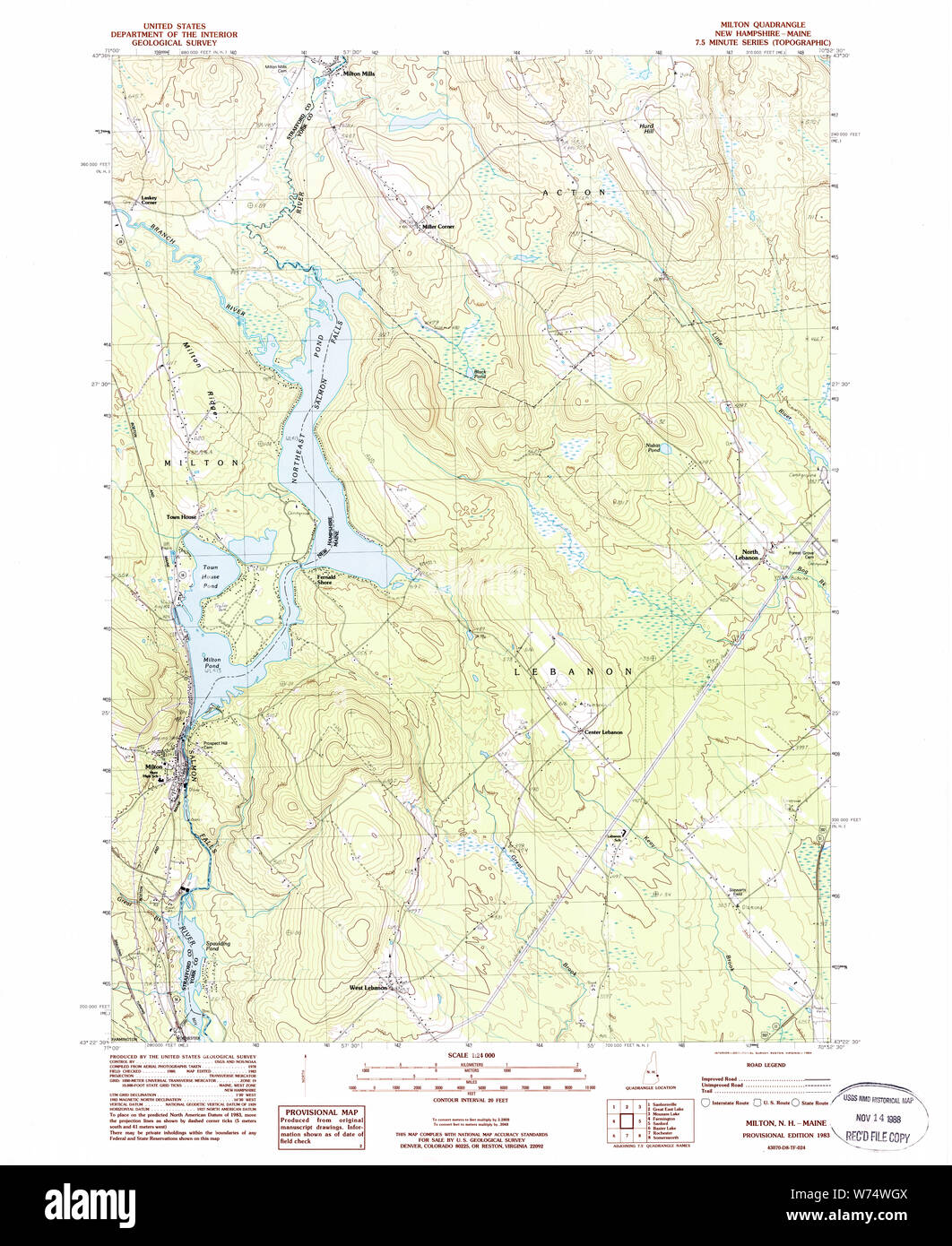 Milton map Cut Out Stock Images & Pictures - Alamy