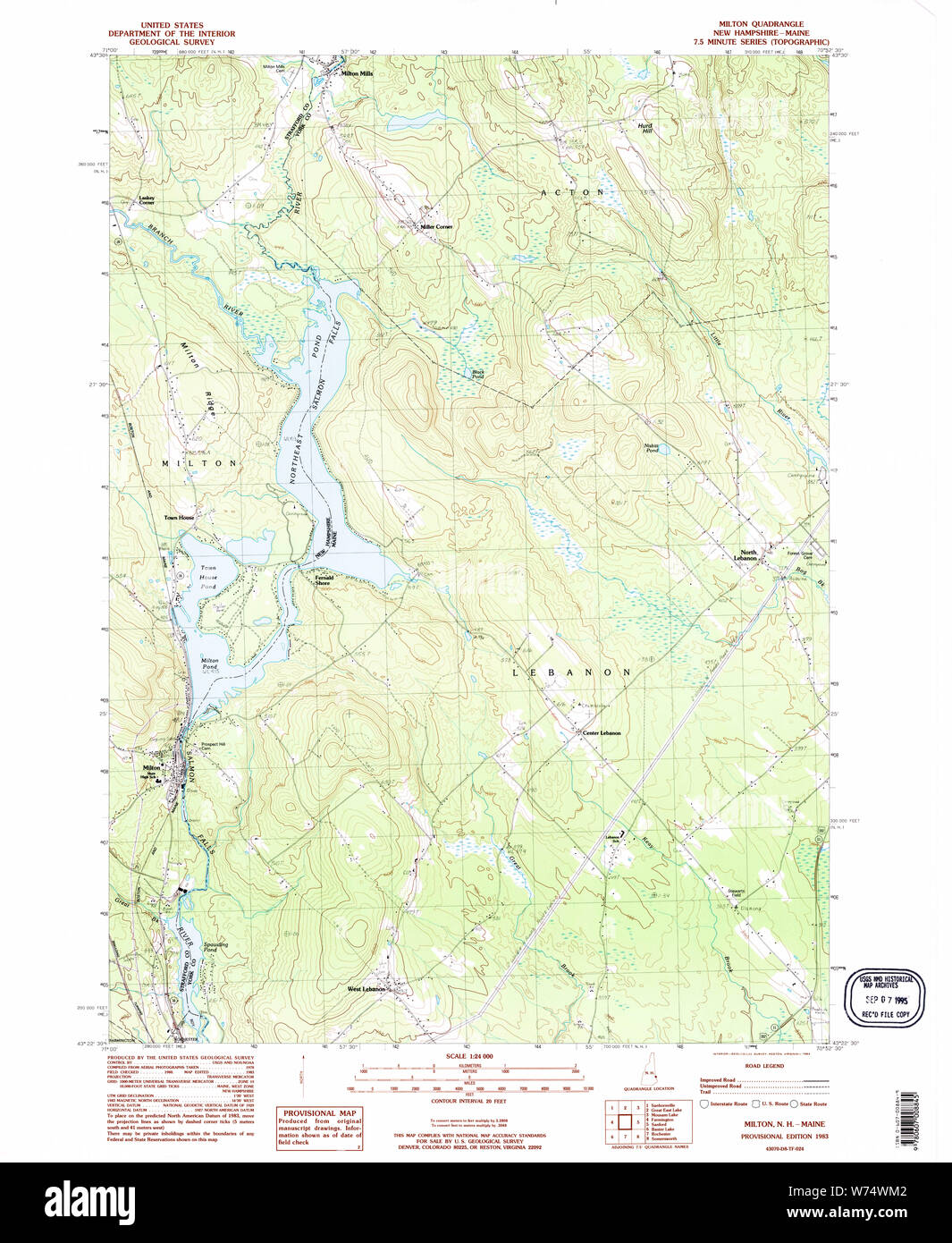 Milton map Cut Out Stock Images & Pictures - Alamy