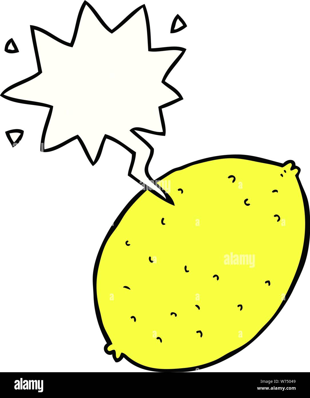Cartoon lemon bubble hi-res stock photography and images - Alamy
