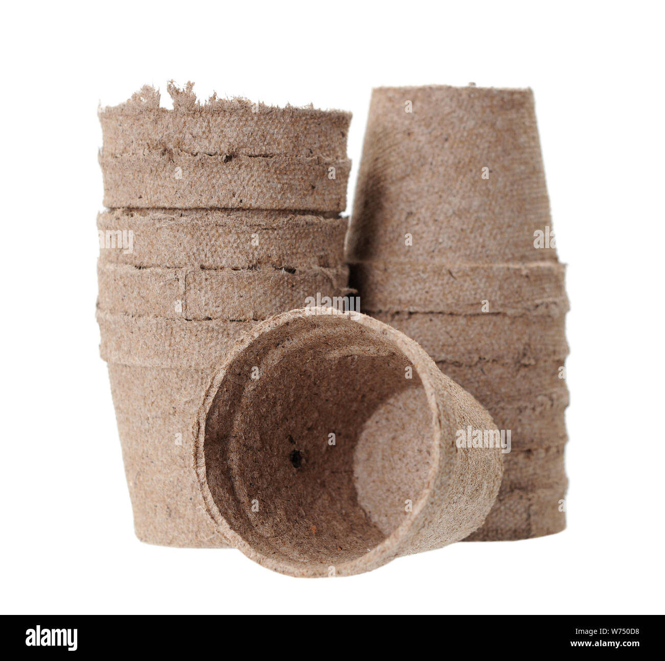 carton vase isolated on white Stock Photo - Alamy