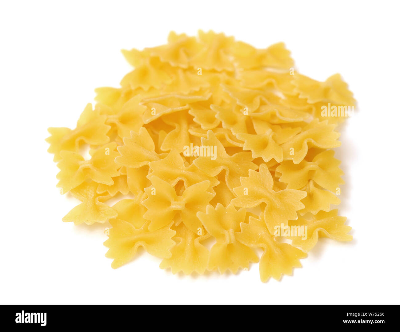 a group of mini farfalle for background uses Stock Photo - Alamy