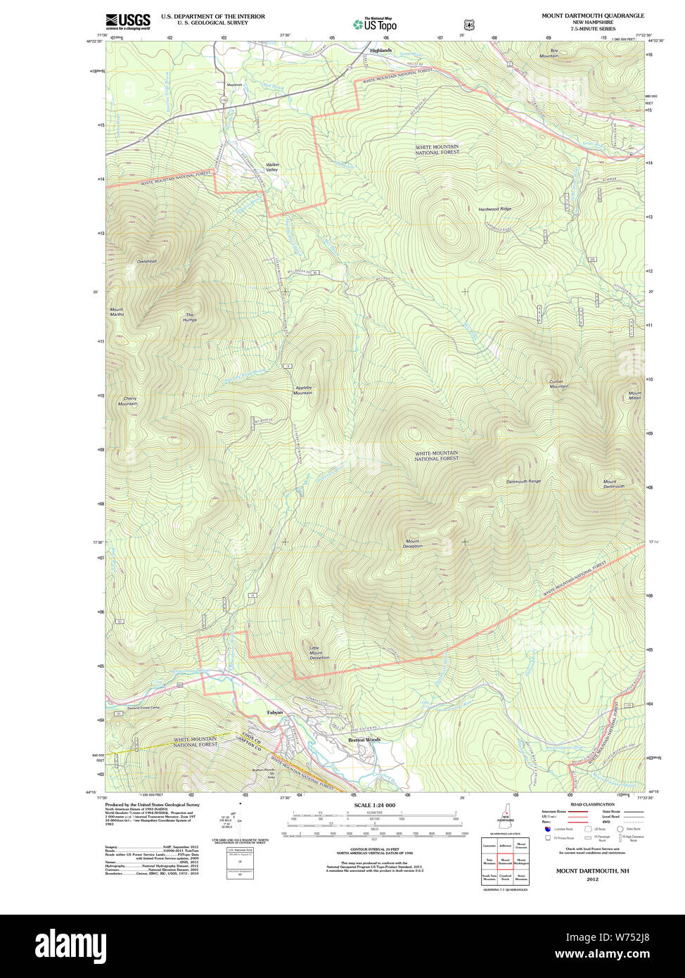 Dartmouth map Cut Out Stock Images & Pictures - Alamy
