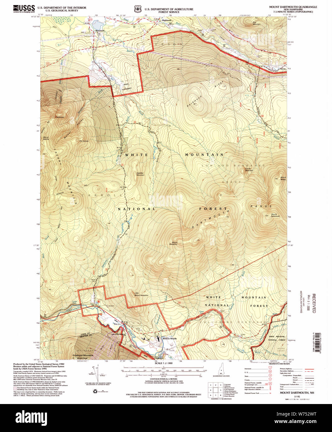 Map of dartmouth Cut Out Stock Images & Pictures - Alamy