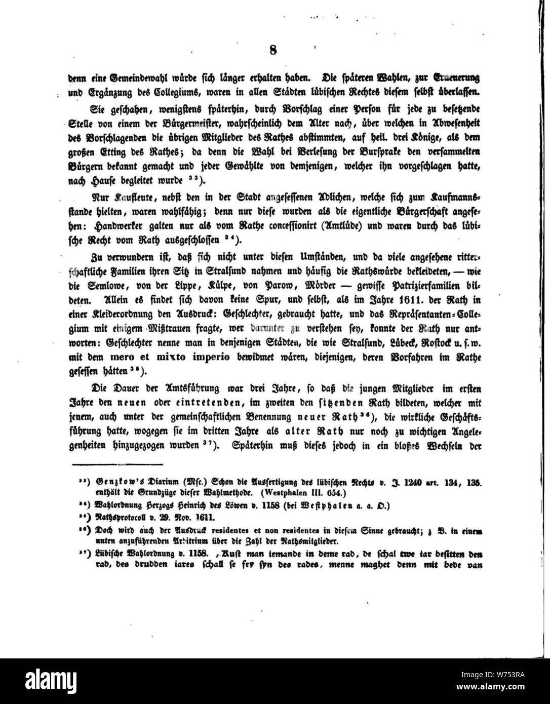 De Magistrat Stralsund 008 Stock Photo - Alamy